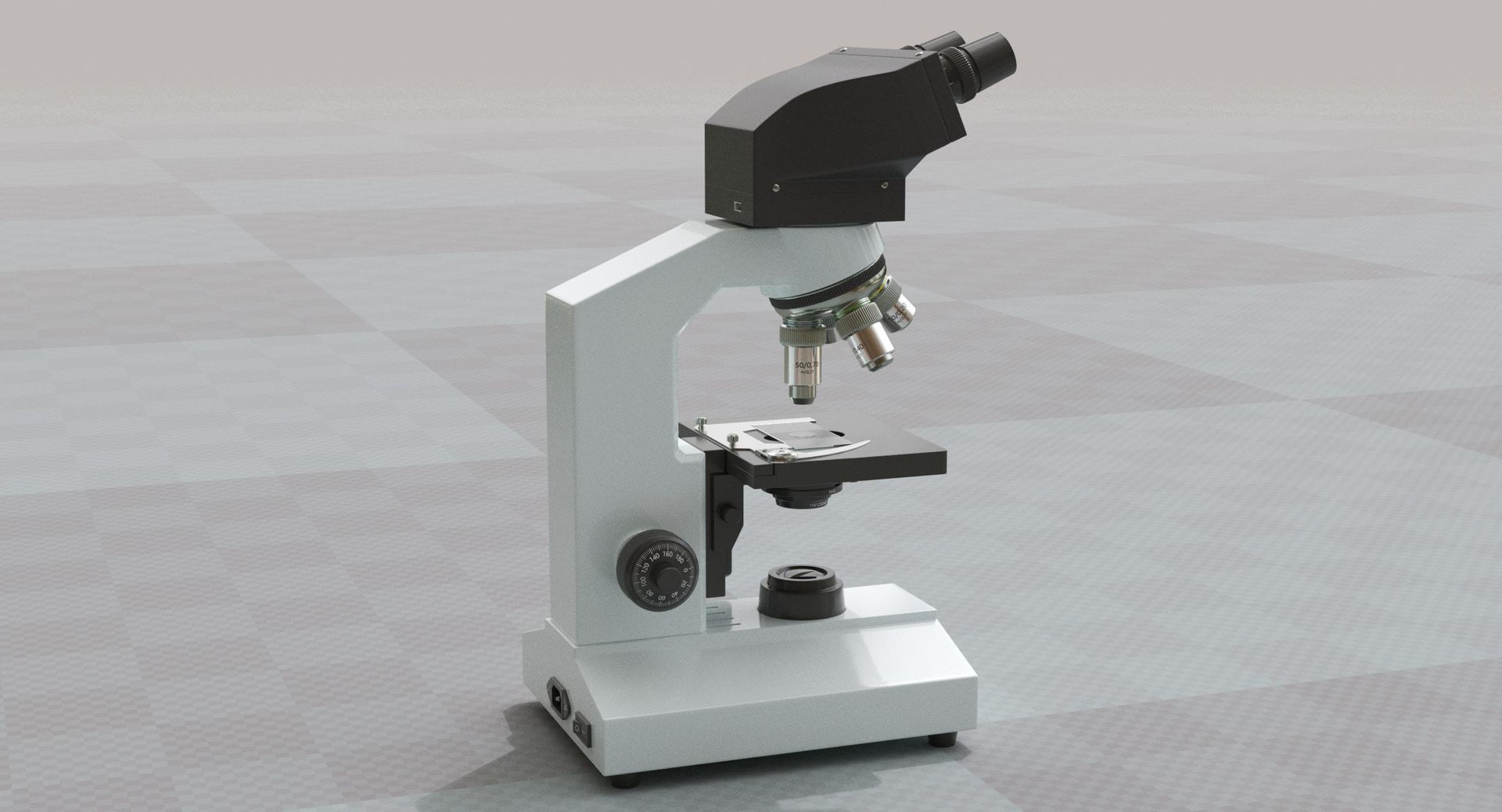 Microscope 3D Model - TurboSquid 1341706