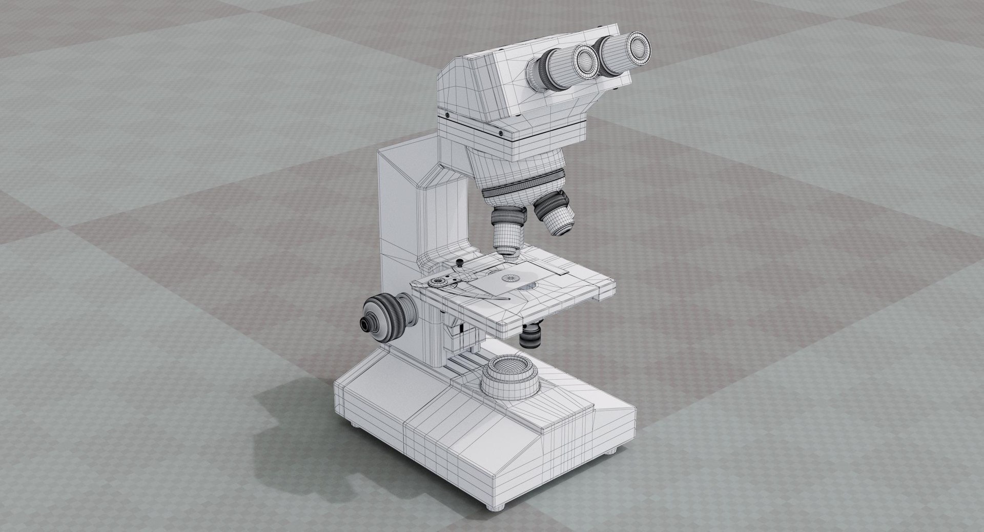 Microscope 3D Model - TurboSquid 1341706
