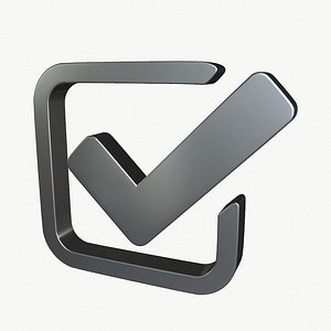 Check Mark Blender Models for Download | TurboSquid