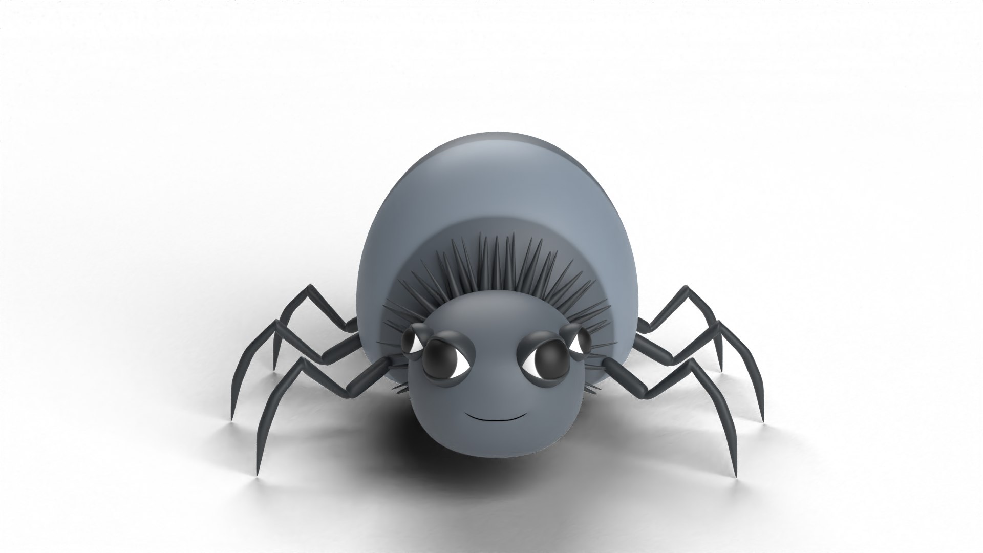 Cartoon Spider 3D Model - TurboSquid 2014328