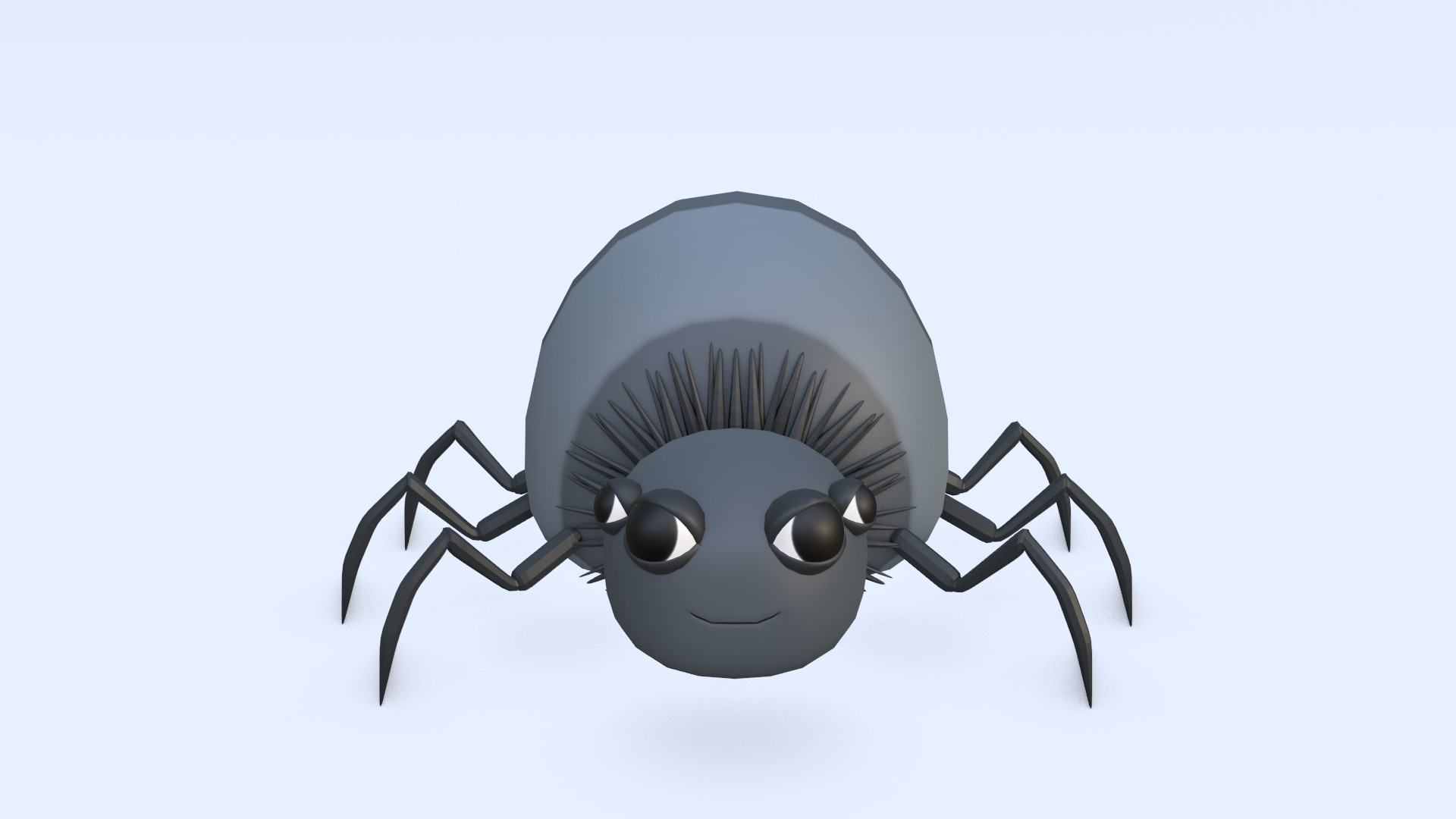Cartoon Spider 3D Model - TurboSquid 2014328