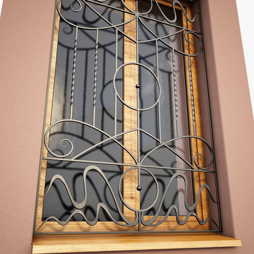 3d Model Windows Security Bars