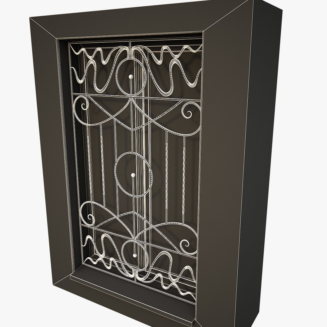 3d Model Windows Security Bars
