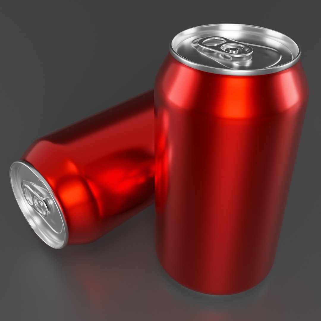 Aluminum Can 3D Model - TurboSquid 2133443