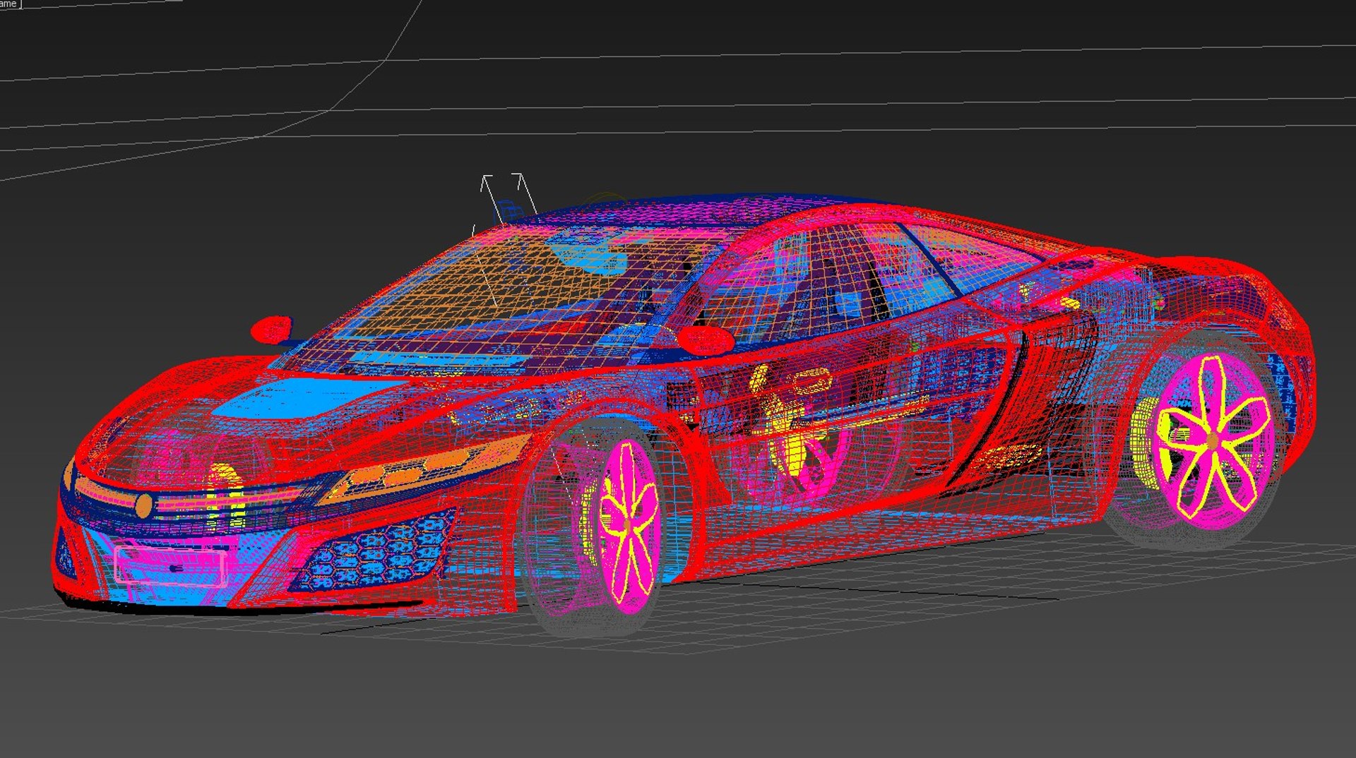 3D Generic Supercar Interior Model - TurboSquid 1389976