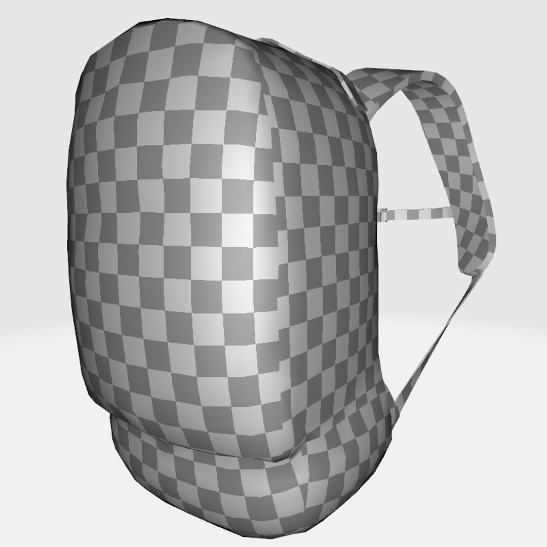 3D Stealth Camo Tactical Backpack - Game Ready 3D Model Model ...