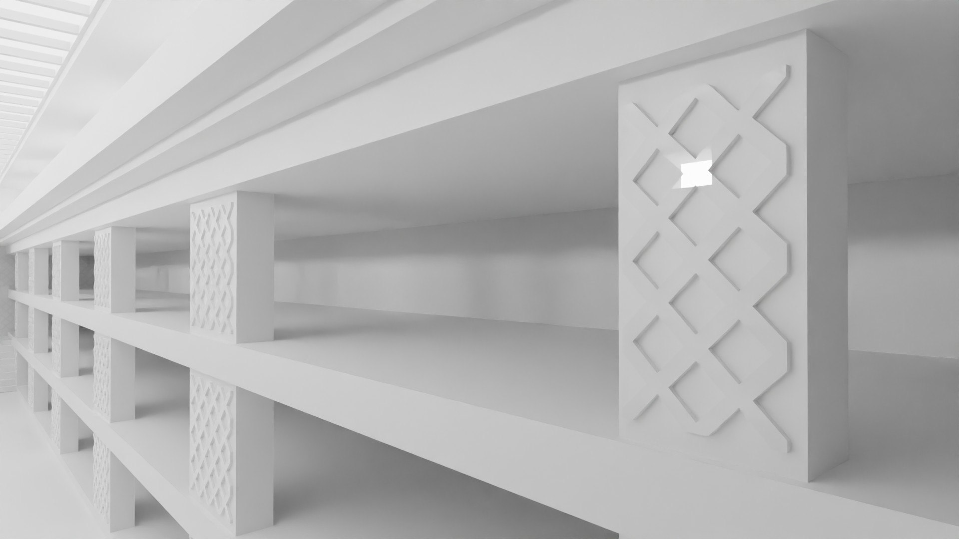 Concept Space Interior Empty Room 2 3D Model - TurboSquid 2101657