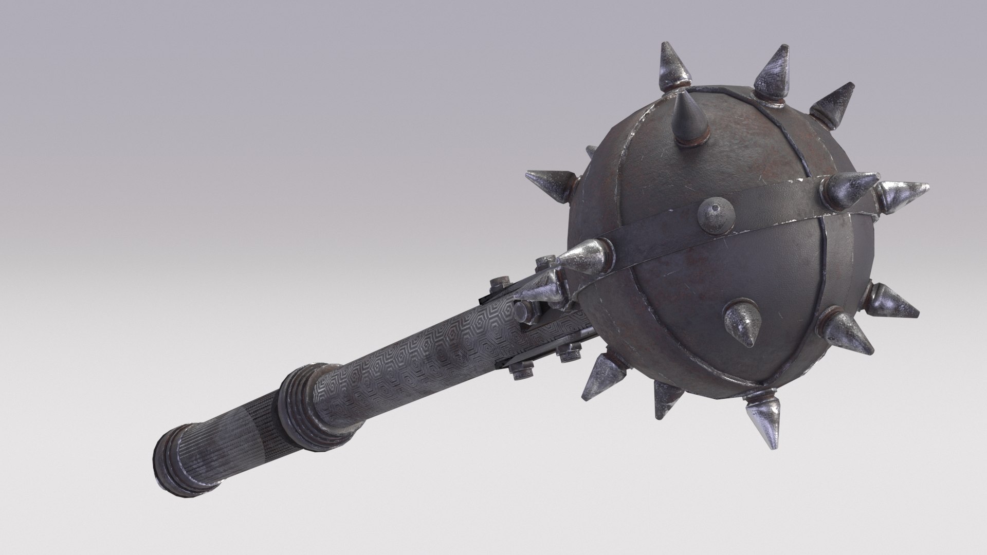3D Model Medieval Mace - TurboSquid 1634718