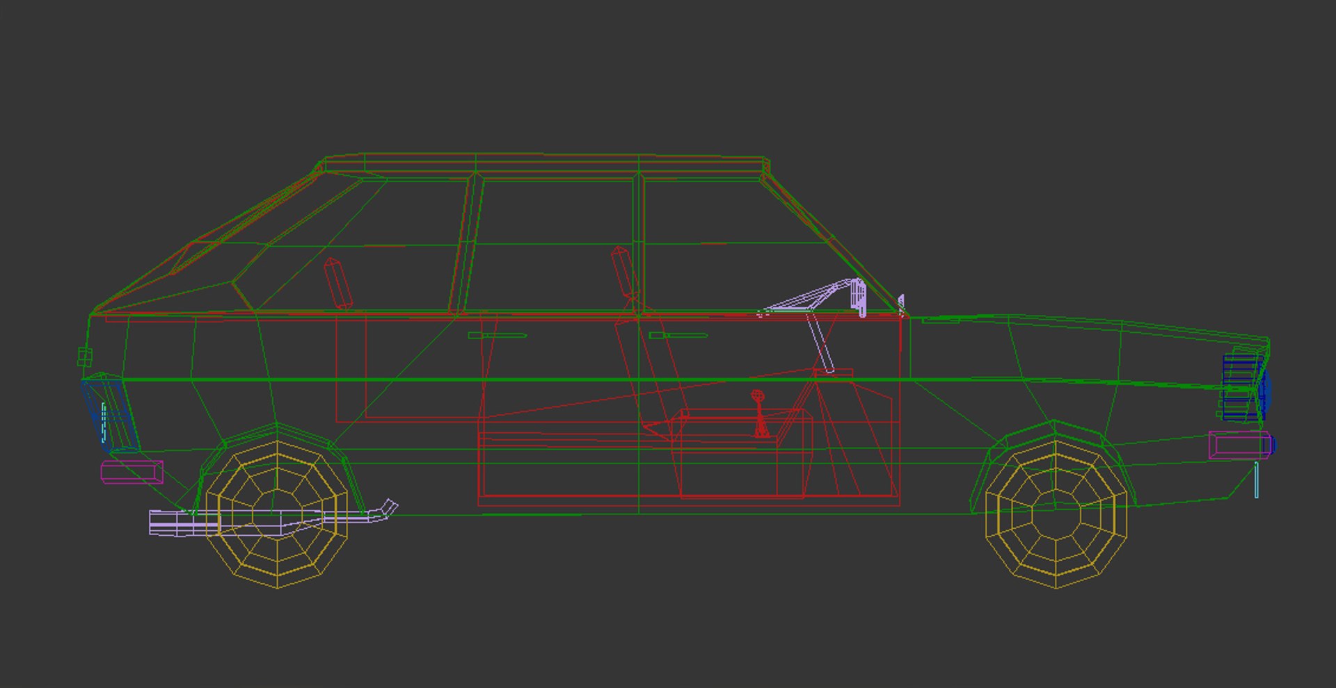 Sedan Car Ar 3D Model - TurboSquid 1384744