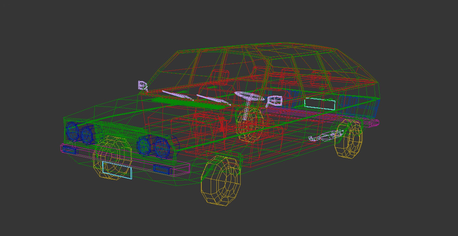 Sedan Car Ar 3D Model - TurboSquid 1384744
