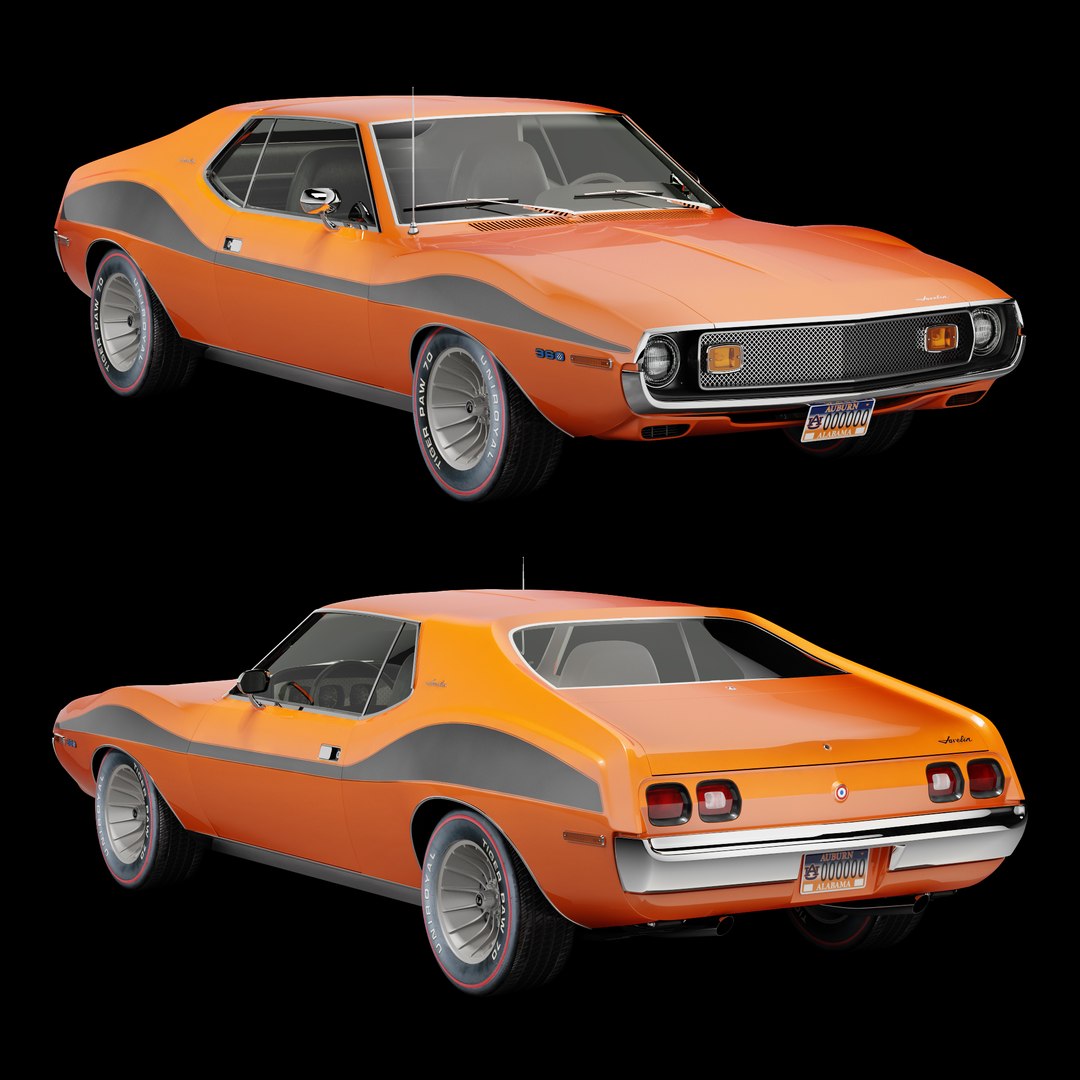 3D AMC Javelin-1972 Model - TurboSquid 1869067