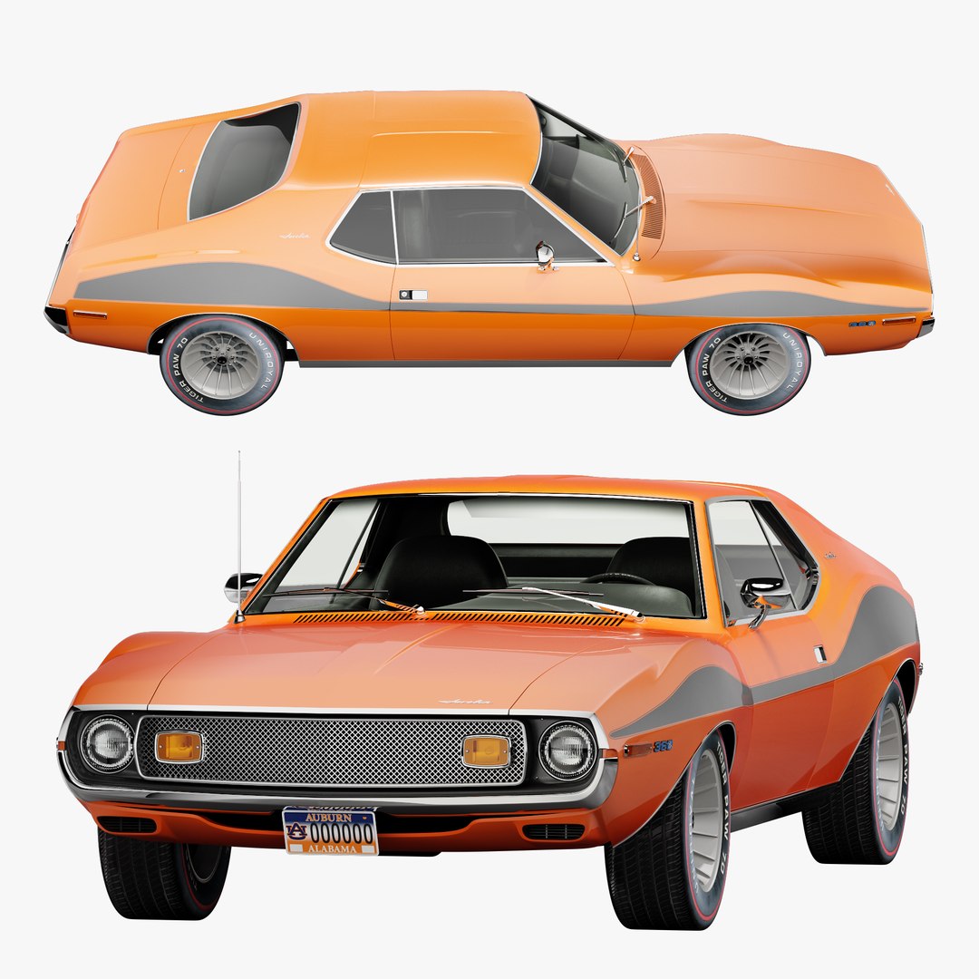 3D AMC Javelin-1972 Model - TurboSquid 1869067