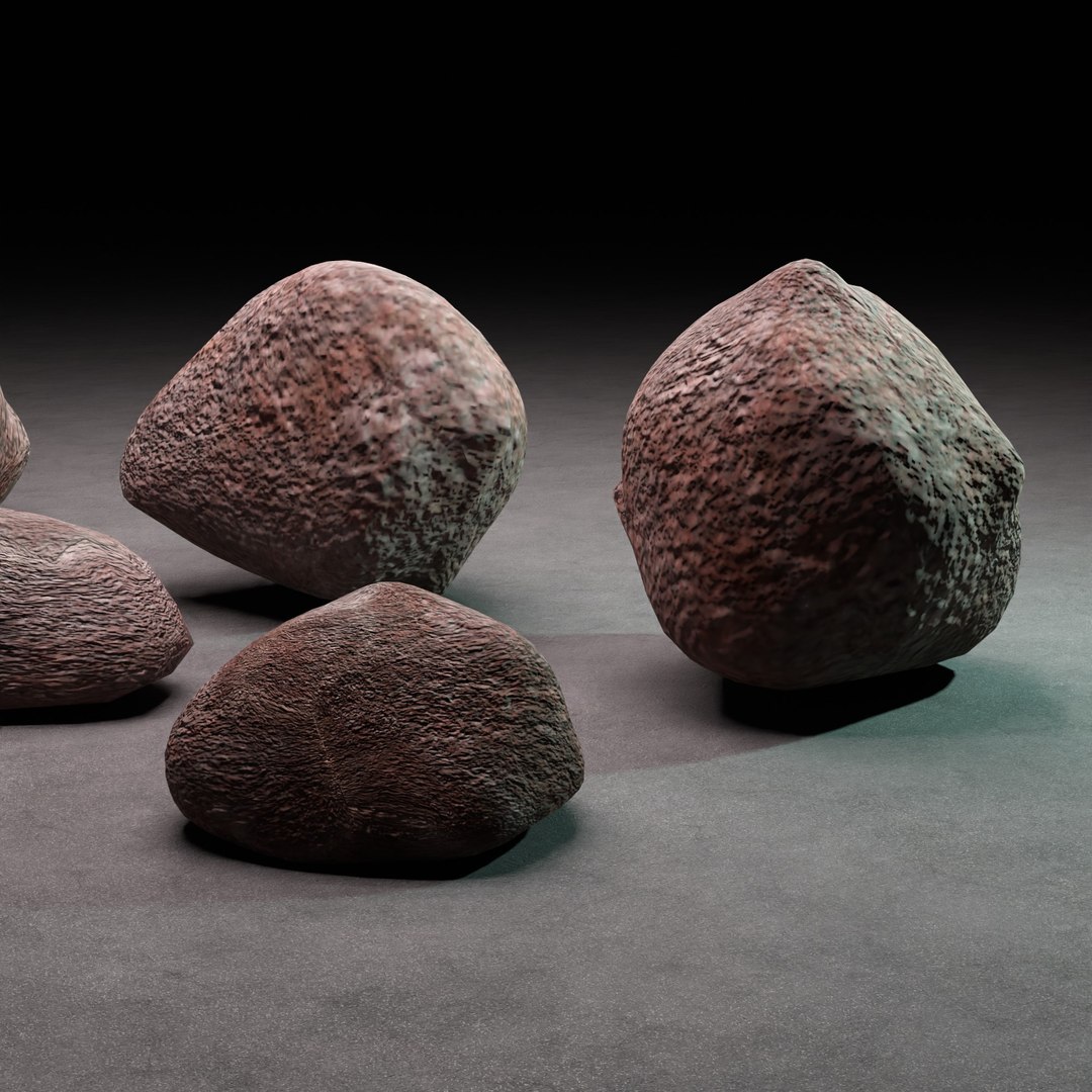 3D Set Of Rocks 3d Set Of Objects - TurboSquid 2100758