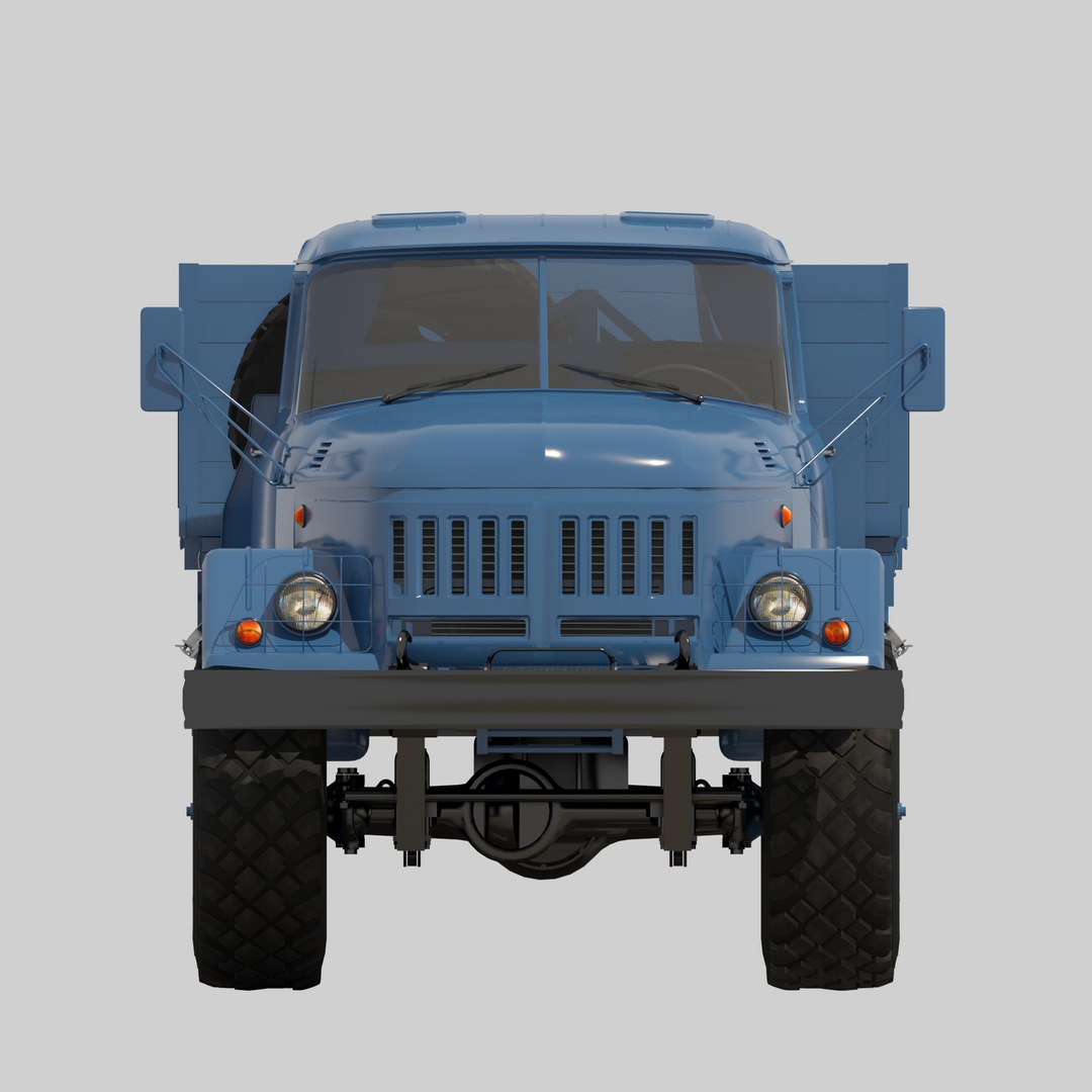 Cryengine Zil Civilian Version 3D Model - TurboSquid 1639420