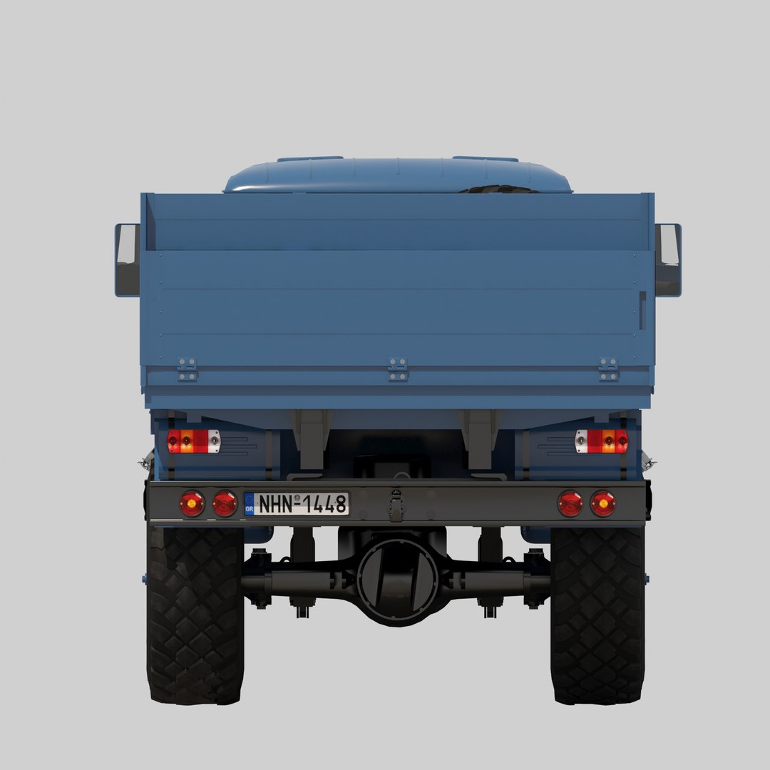 Cryengine Zil Civilian Version 3D Model - TurboSquid 1639420