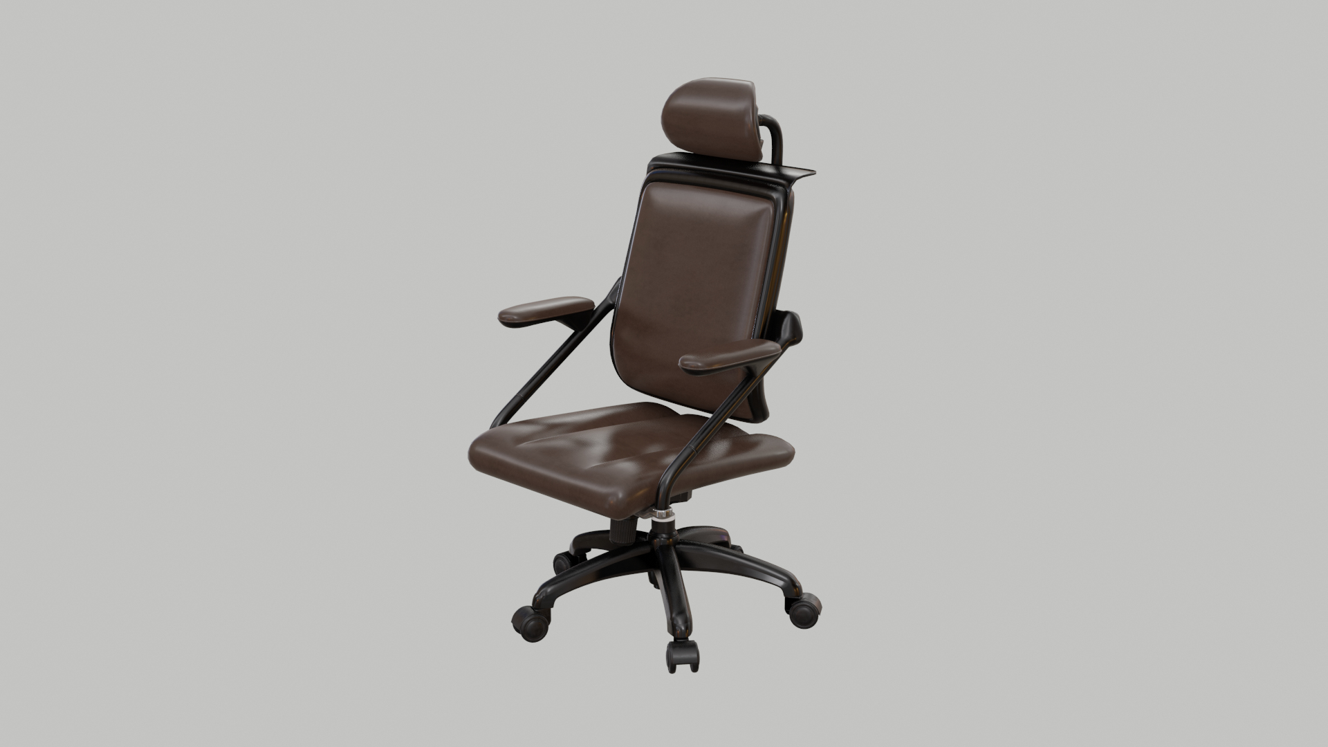 Computer Chair Retro Shape 3D Model - TurboSquid 2209146