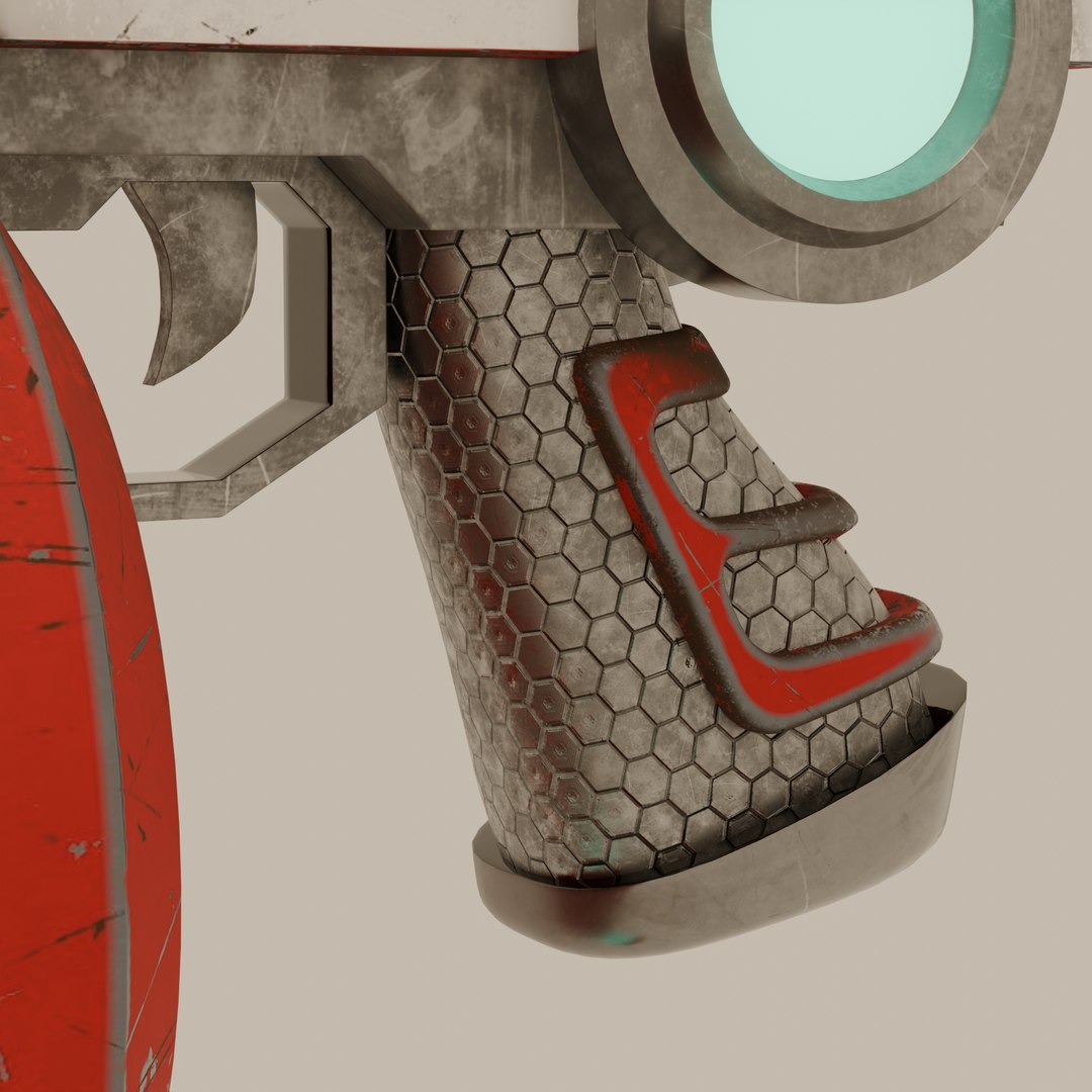 3D Tech-Gun Model - TurboSquid 2337039