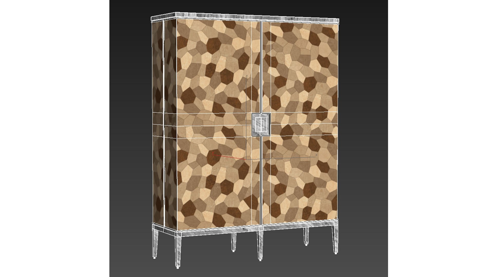 SIMON STEWART CHILTERN ARMOIRE Cabinet 3D - TurboSquid 2141620