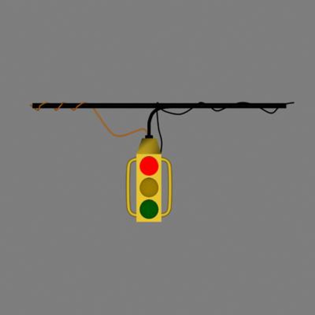 3d Dxf Stop Light