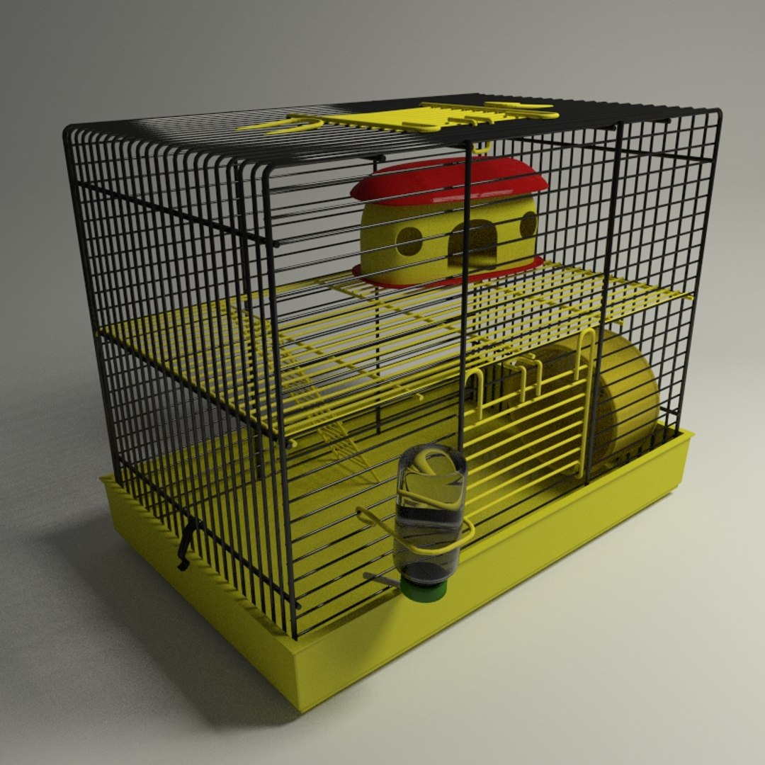 Hamster Cage 3d Max