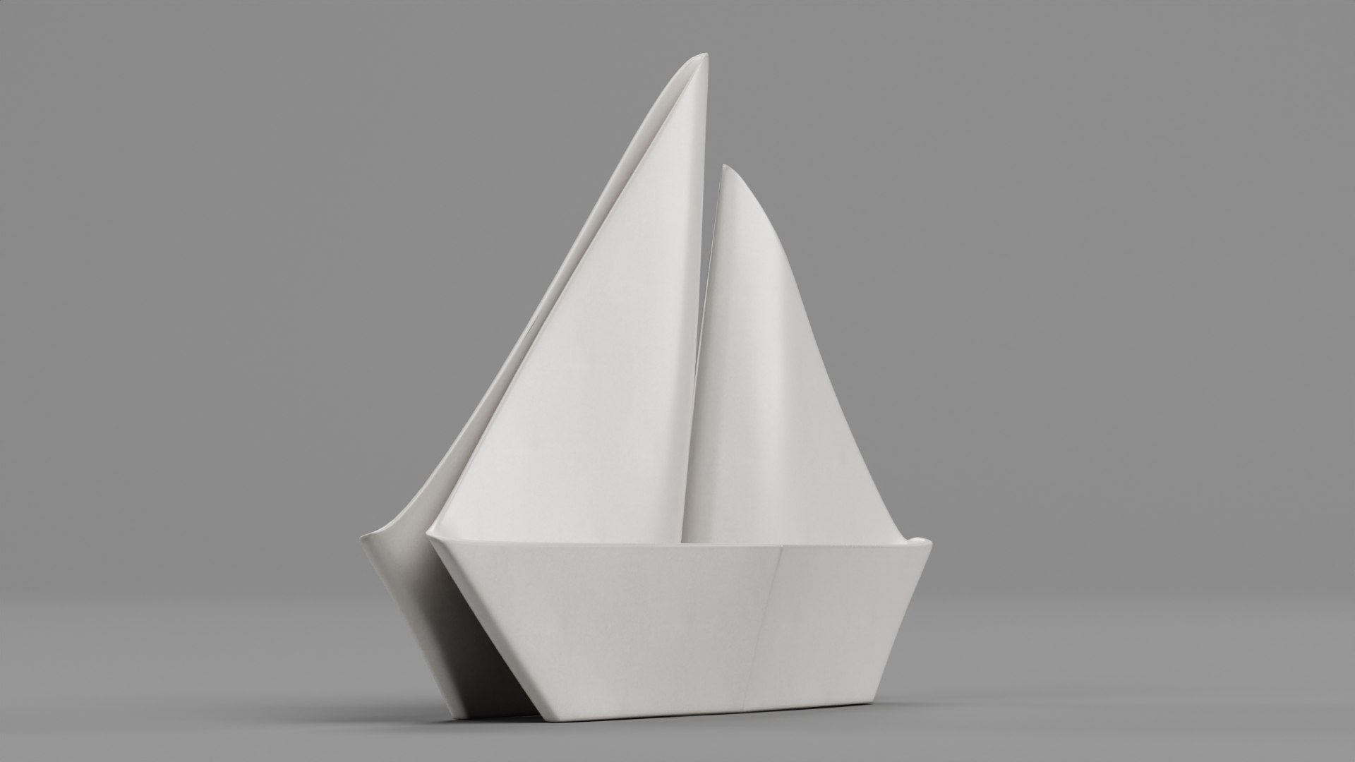 3D Paper Boat 02 - TurboSquid 2181724