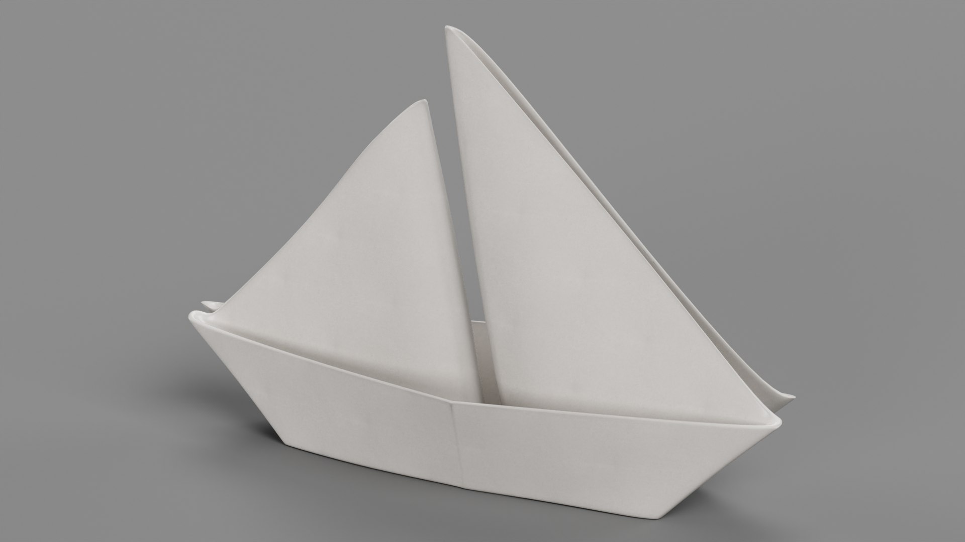3D Paper Boat 02 - TurboSquid 2181724