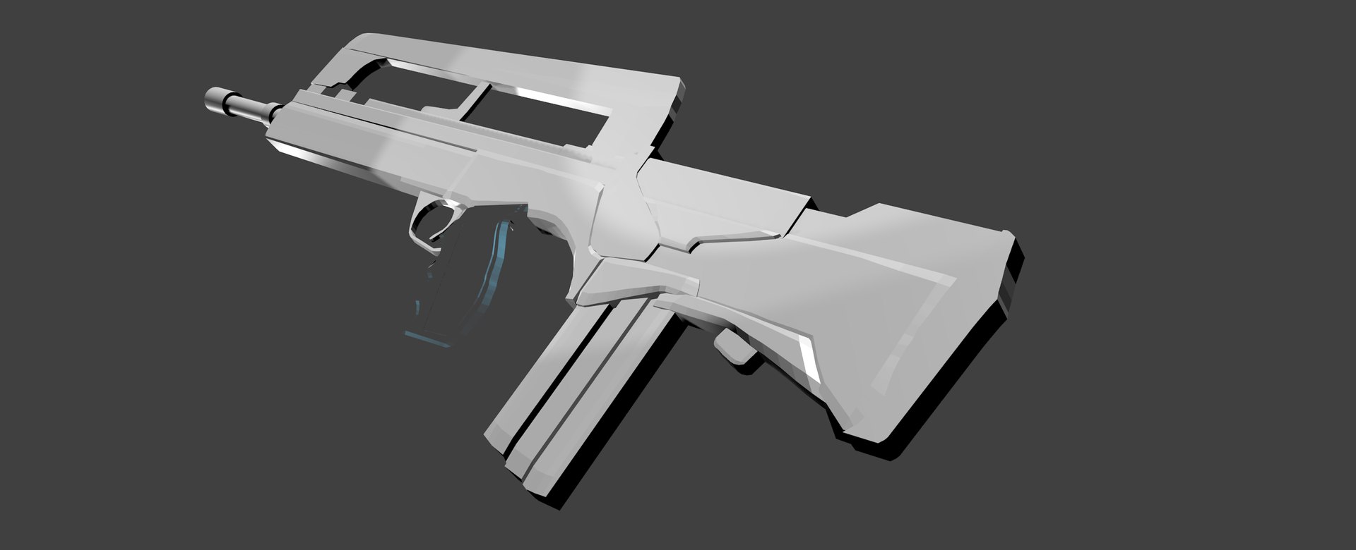 Famas Rifle 3D Model - TurboSquid 1392757