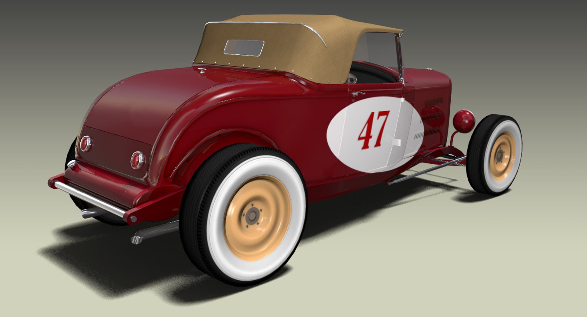 3D Hot Rod Model - TurboSquid 1330102