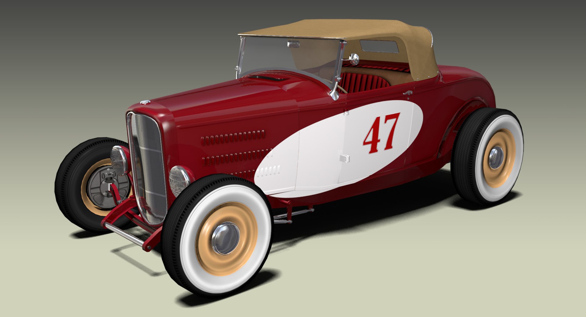 3D Hot Rod Model - TurboSquid 1330102