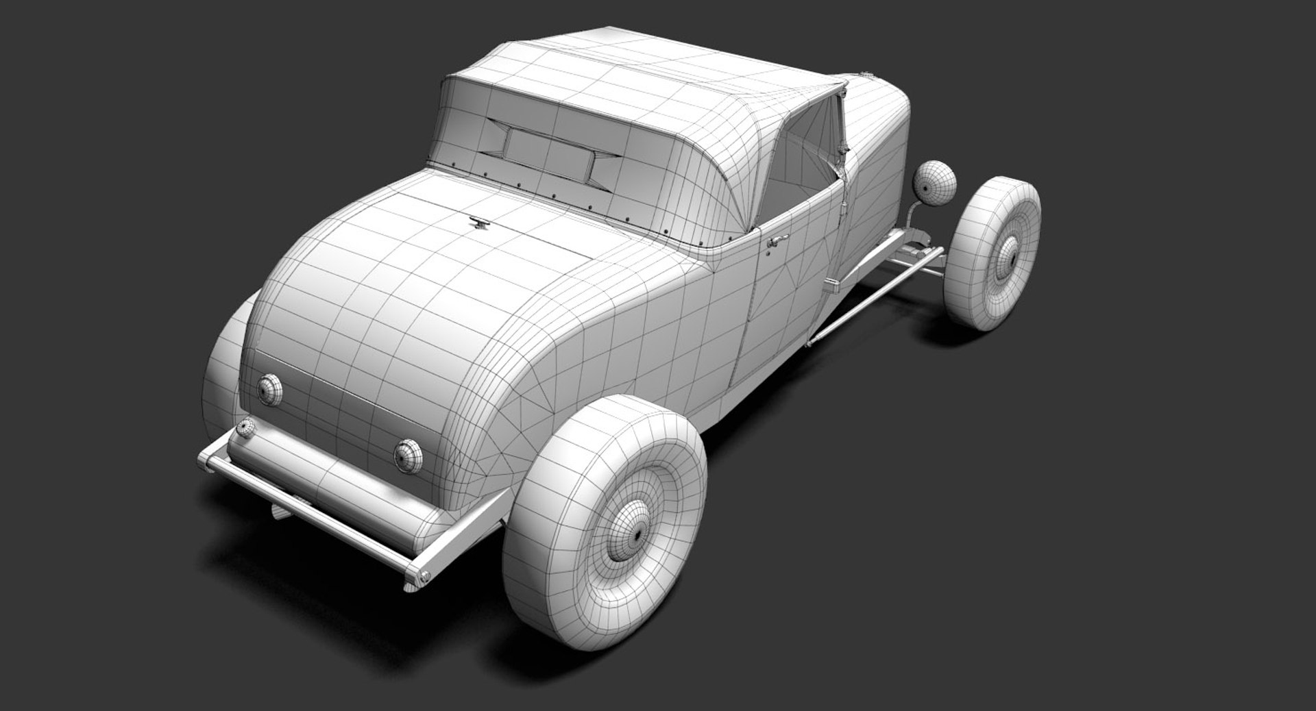 3D Hot Rod Model - TurboSquid 1330102