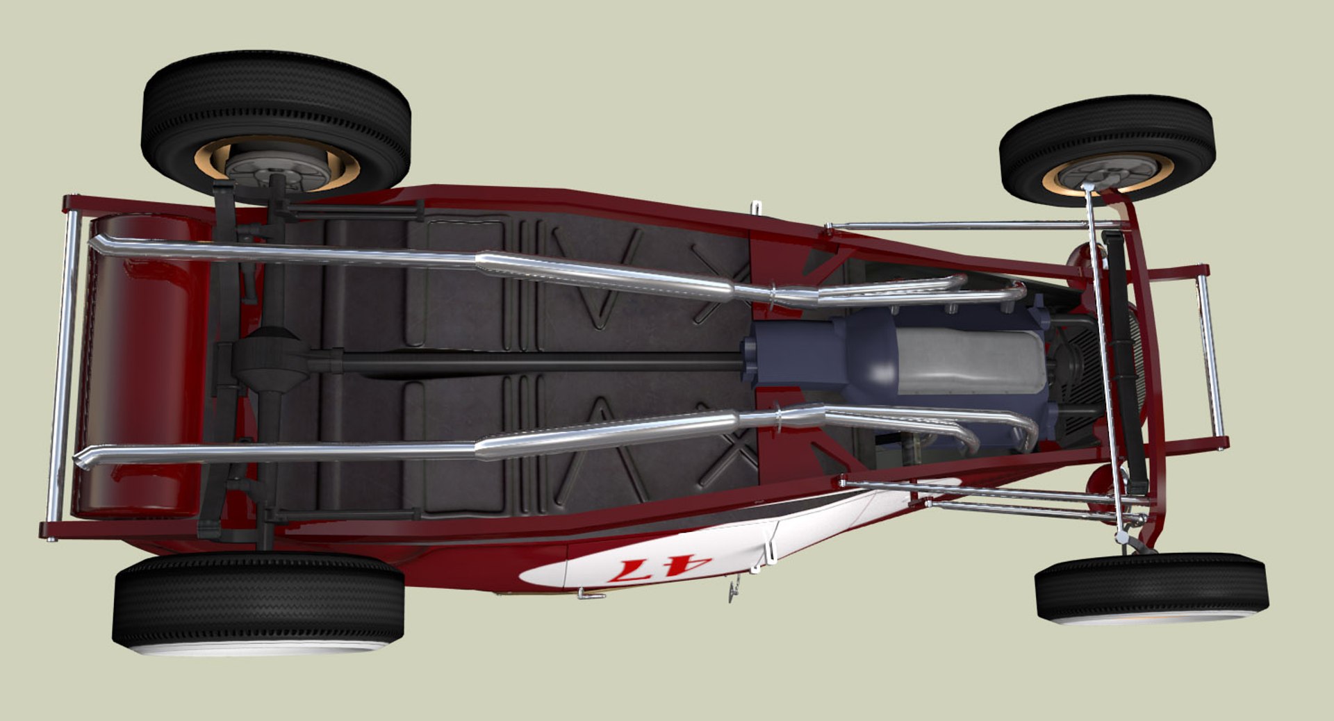 3D Hot Rod Model - TurboSquid 1330102