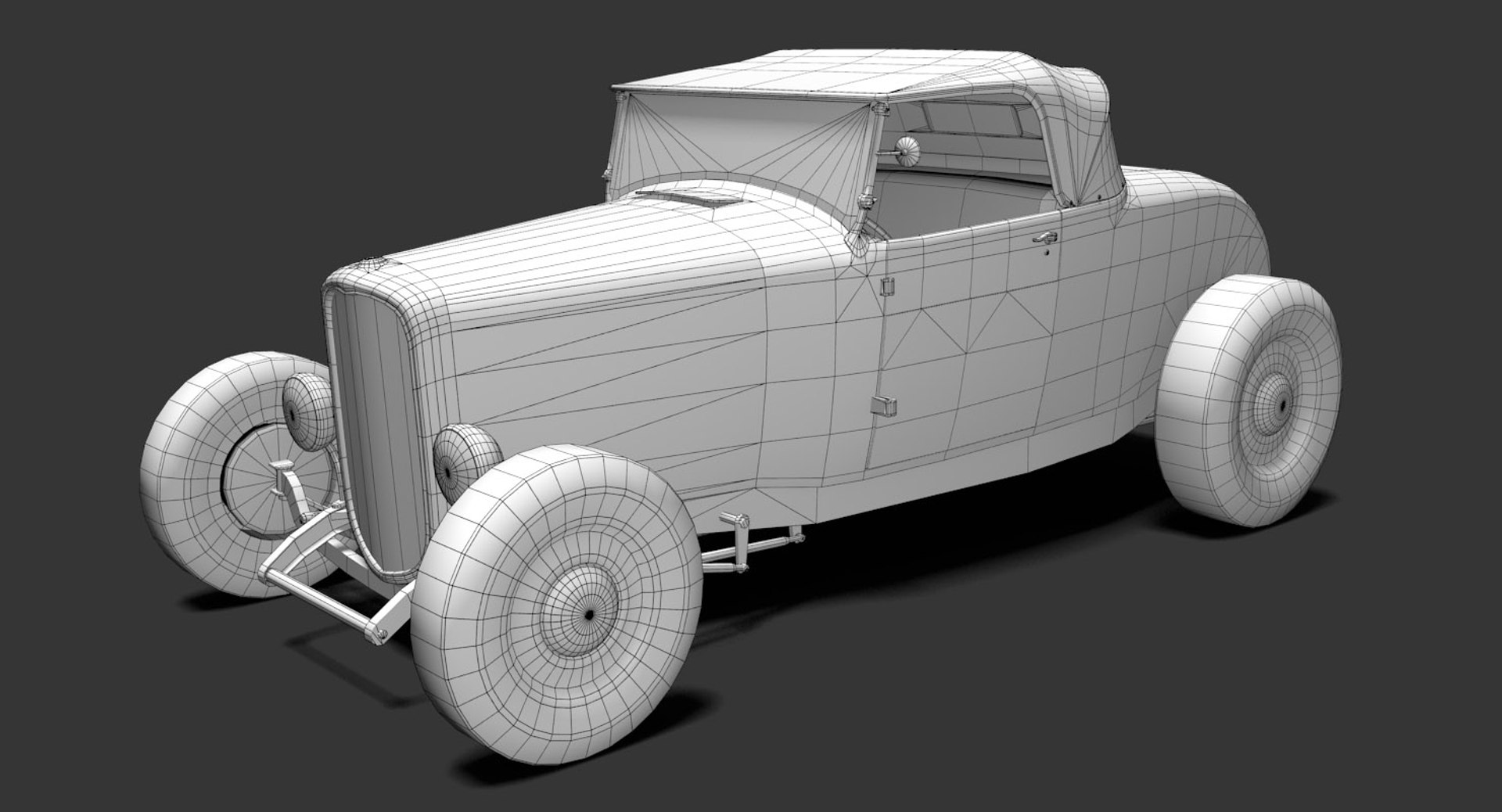 3D Hot Rod Model - TurboSquid 1330102