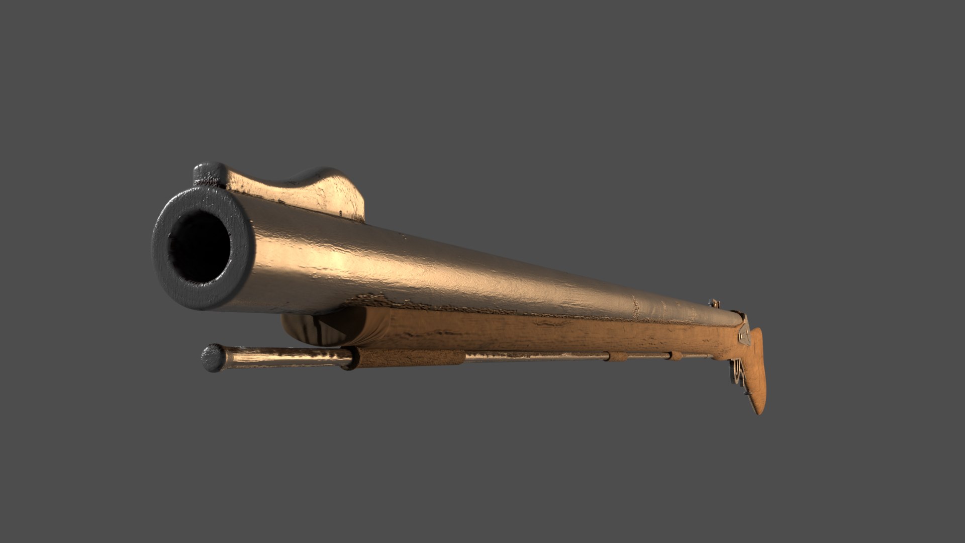 MUSKET PBR 3D - TurboSquid 1997760