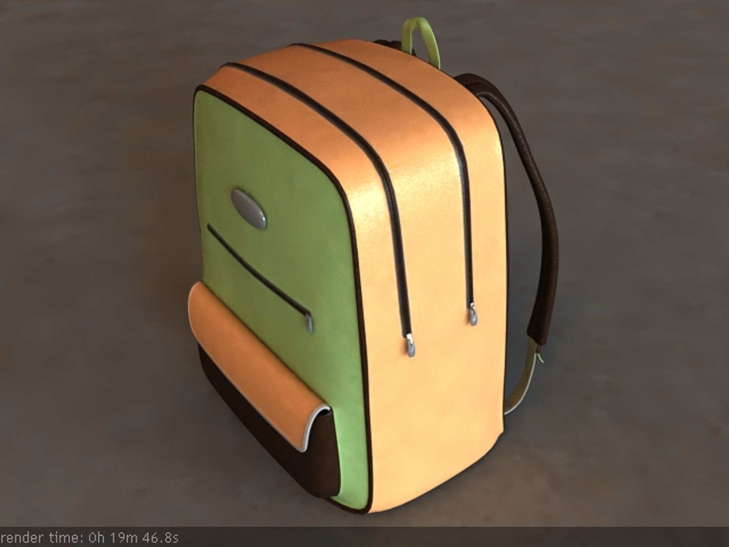3d 3ds School Bag Backpack