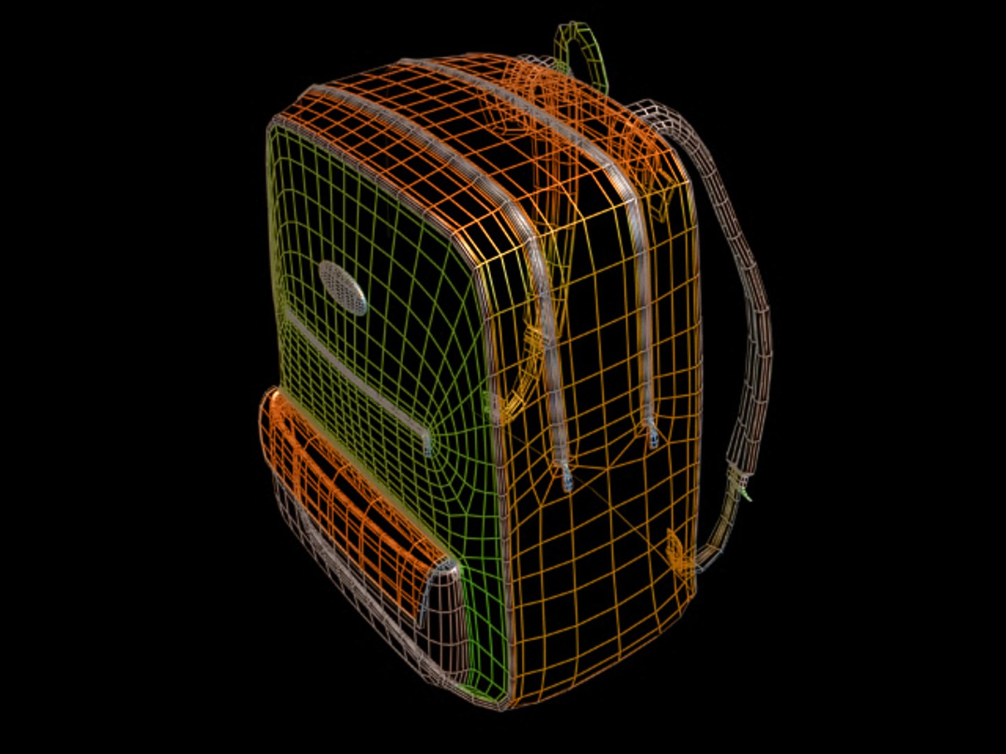 3d 3ds School Bag Backpack