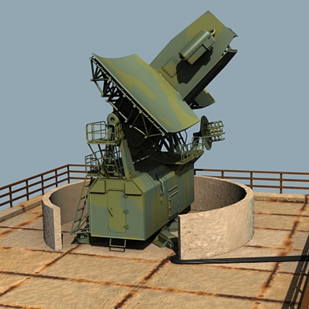 3dsmax Radar Towers Sa-5