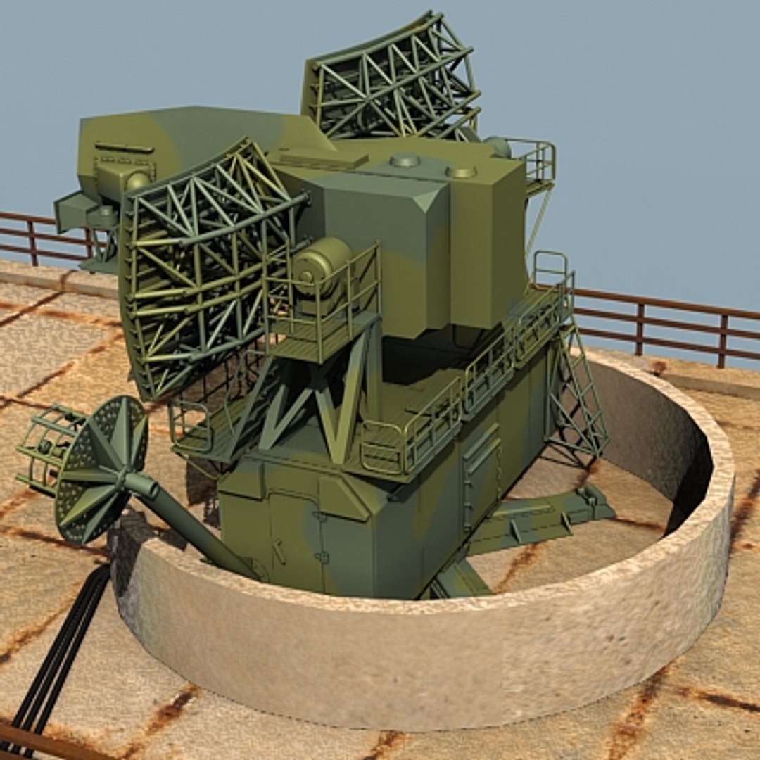 3dsmax Radar Towers Sa-5