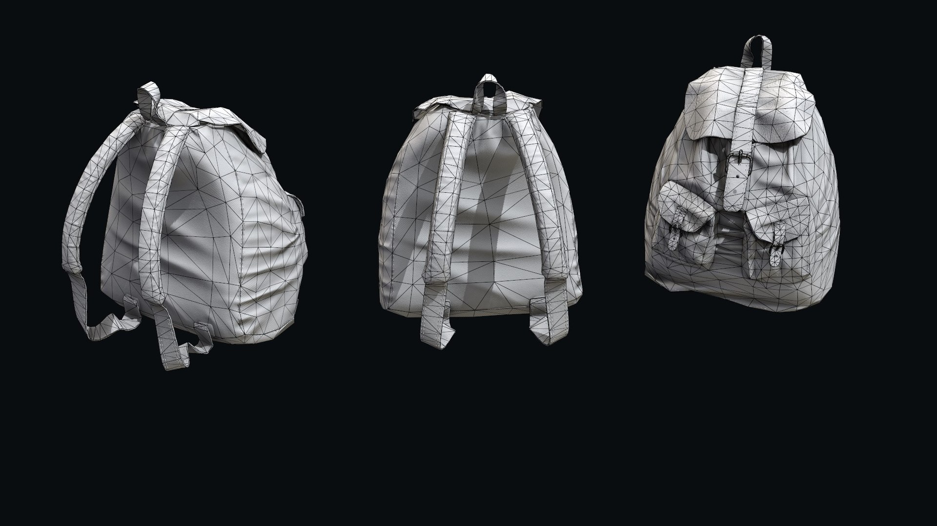 3D Backpack 2 Model - TurboSquid 2150479