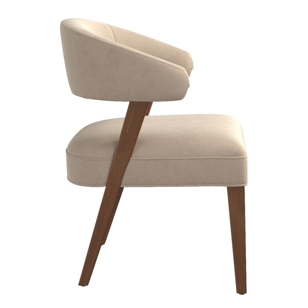 3D Keane Dining Chair model - TurboSquid 2013194