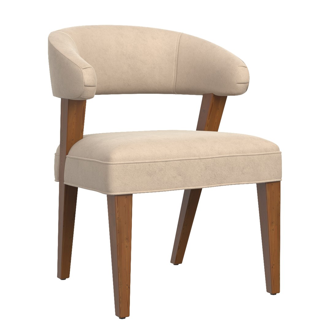 3D Keane Dining Chair model - TurboSquid 2013194