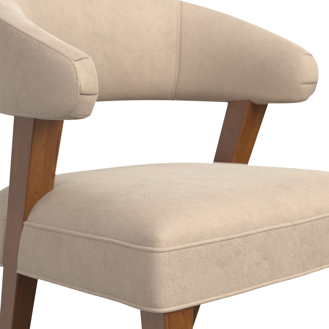 3D Keane Dining Chair model - TurboSquid 2013194