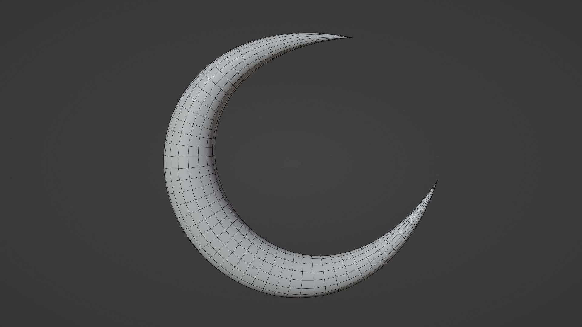 3D Model Crescent Moon - TurboSquid 2129905