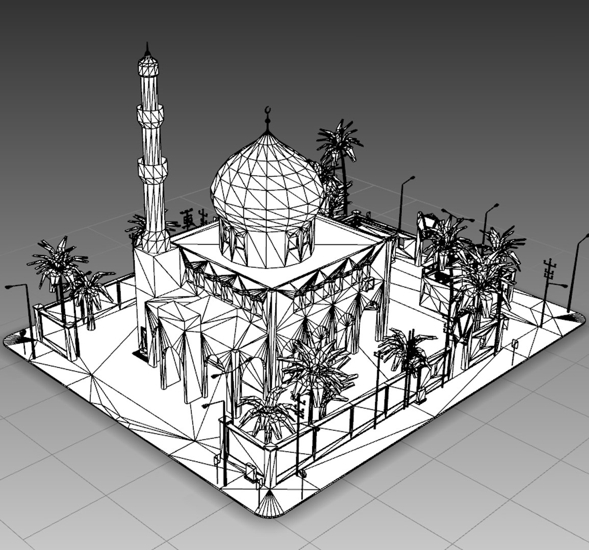 arab mosque environments max
