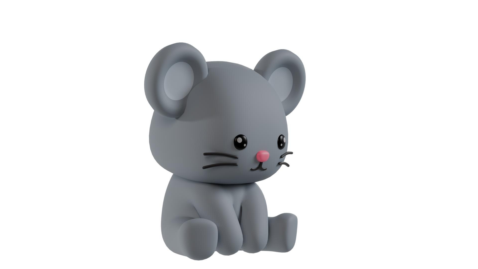 Chinese Zodiac Sign Year Of The Rat 3D Model - TurboSquid 2318801