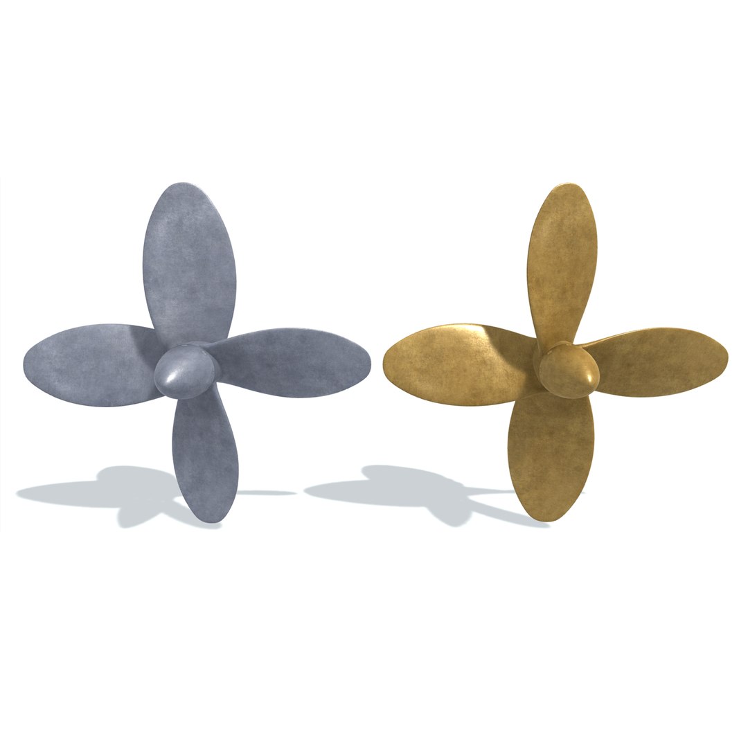 Ship Screw E4 3D Model - TurboSquid 1540465