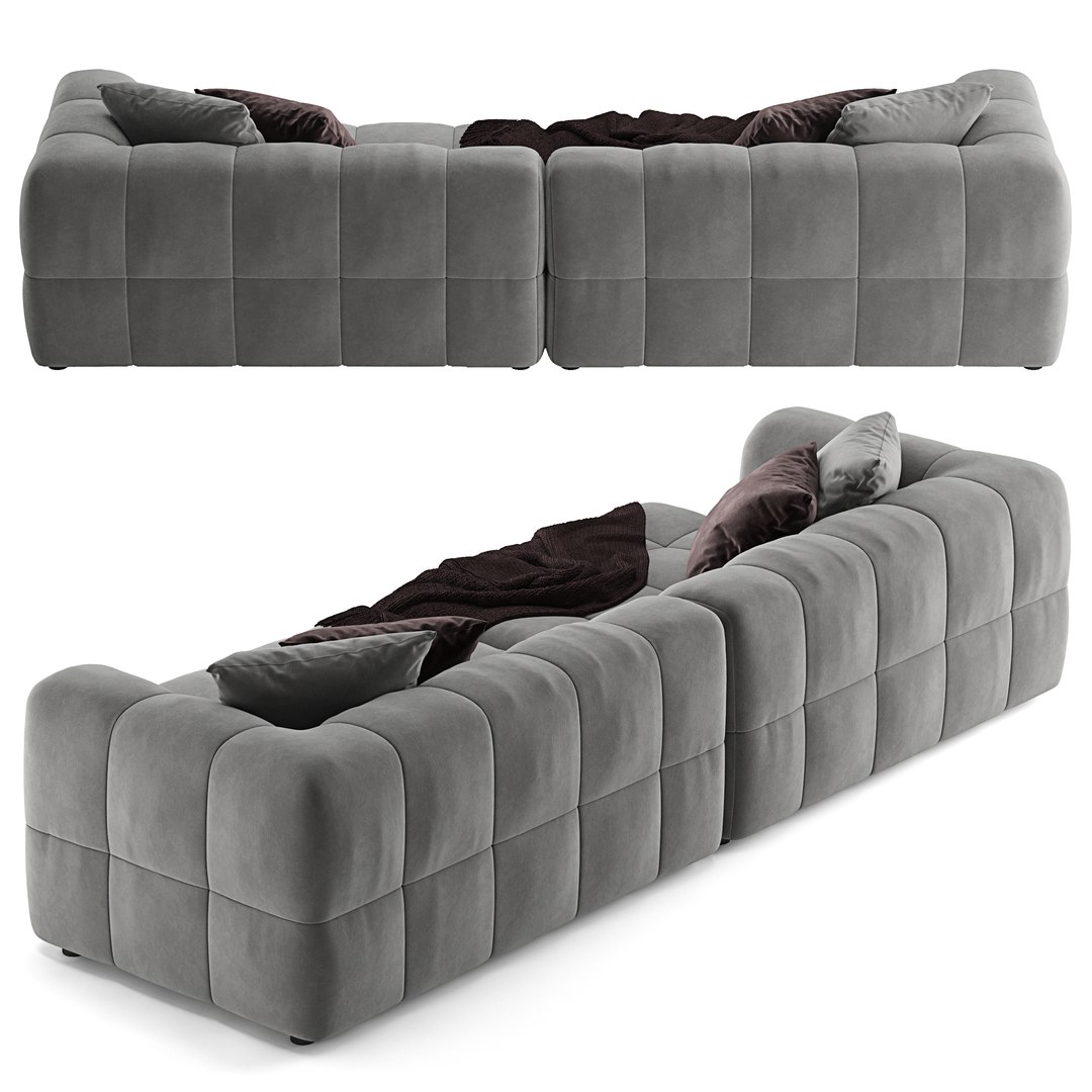 Arflex Strips Sofa 3D Model - TurboSquid 1726425