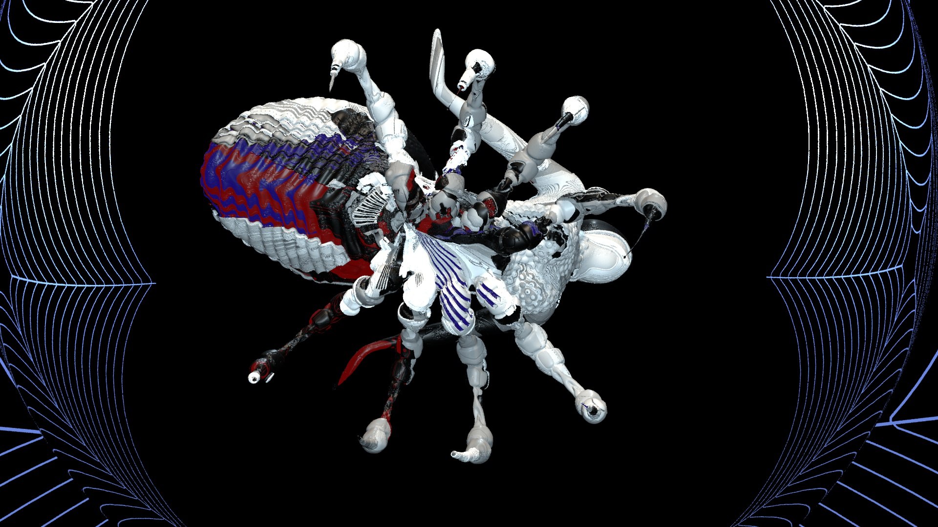 3D Spider Woman. Creature. - TurboSquid 1721025