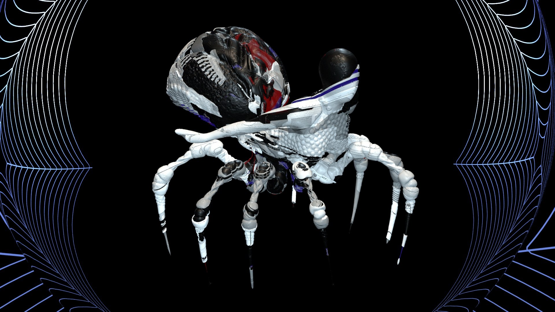 3D Spider Woman. Creature. - TurboSquid 1721025