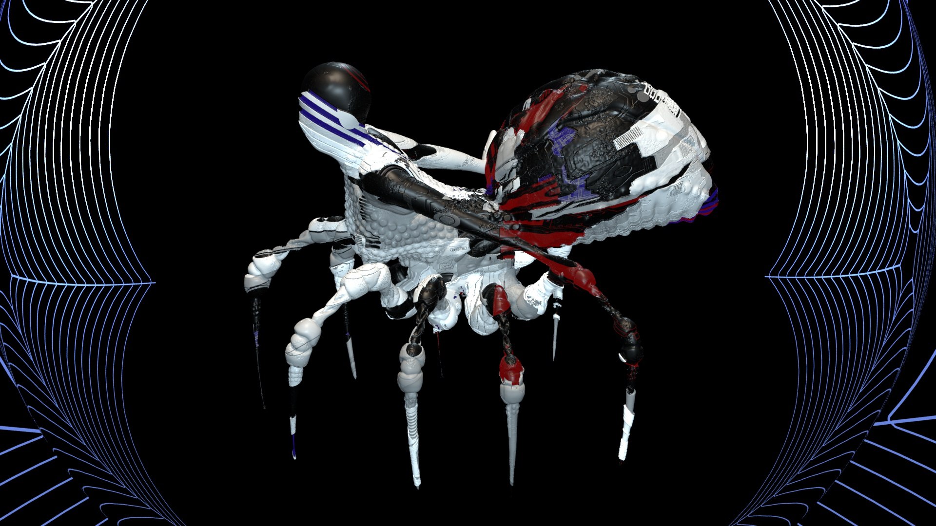 3D Spider Woman. Creature. - TurboSquid 1721025