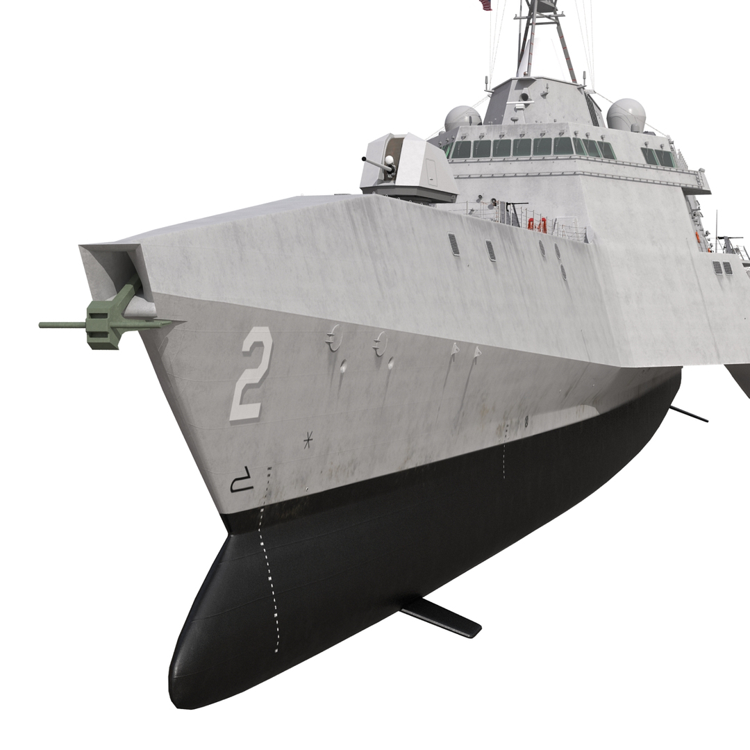 3d uss independence lcs-2 model